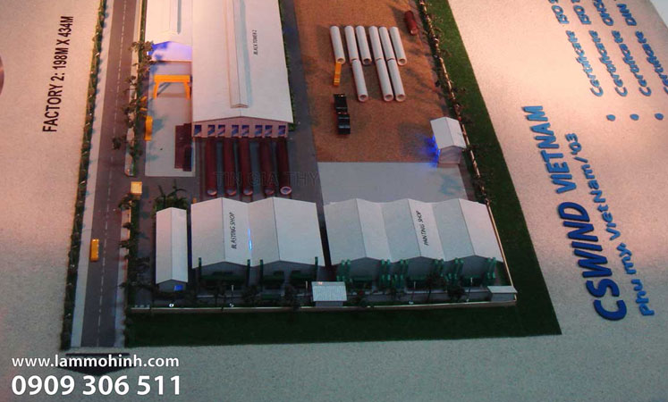 Mô hình nhà máy CS Wind Việt Nam